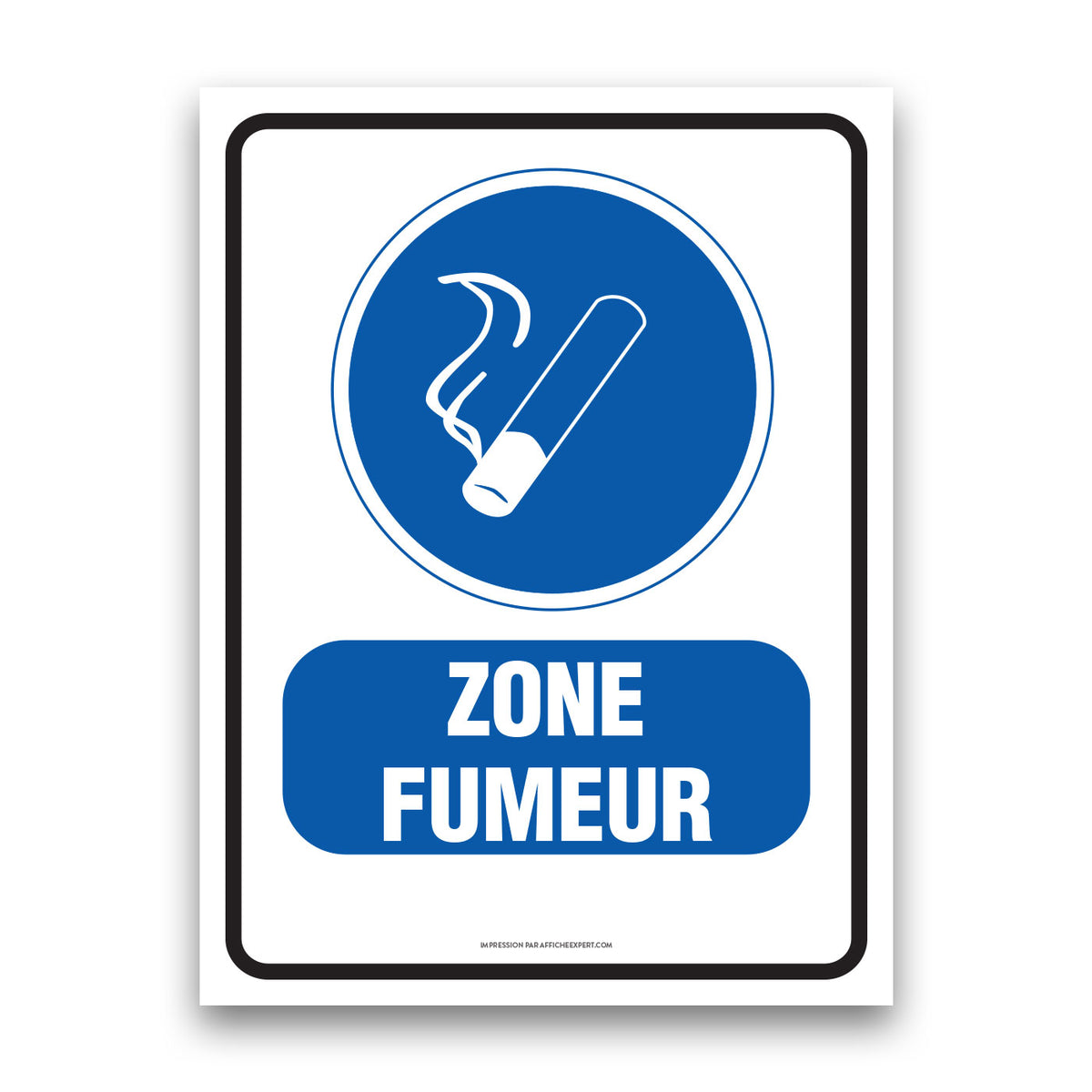 Interdiction de fumer – Affiche Expert