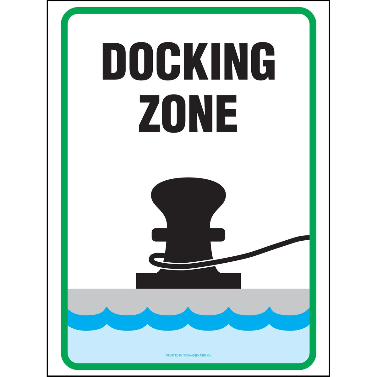 Docking Zone – Affiche Expert