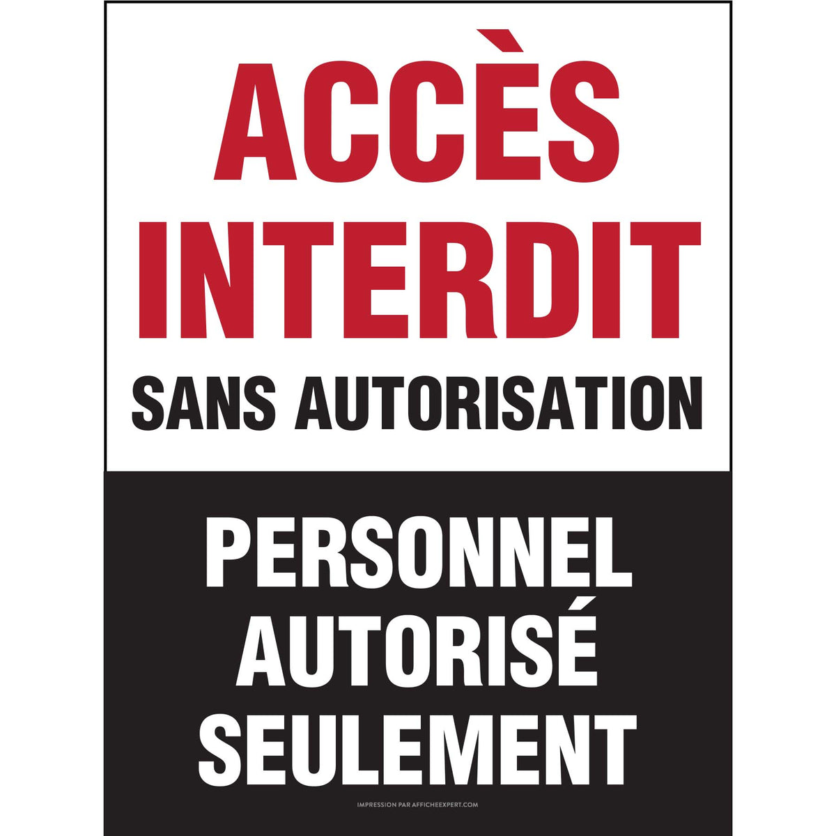 Signalisation SST pour un milieu de travail sécurisé | Affiche Expert